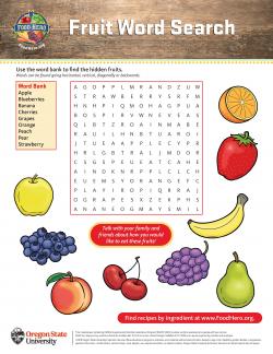 Word Search - Fruit | Food Hero
