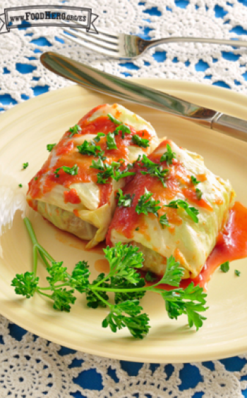 Rollos de Repollo Rellenos | Food Hero | receta